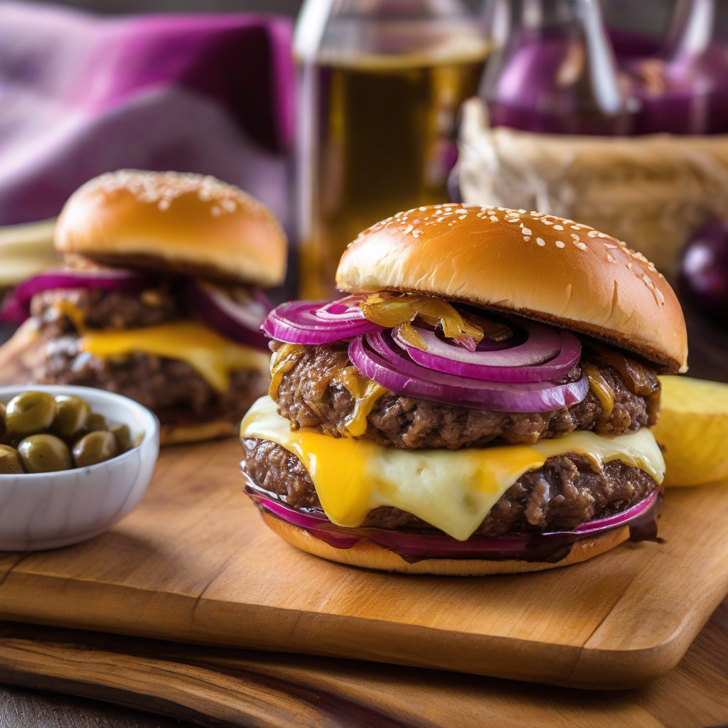 Burger in Oven Recipe: Juicy Patties and Caramelized Onions - 90 Recipes