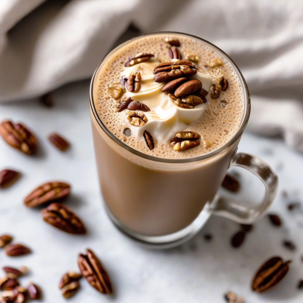 Butter Pecan Iced Coffee Recipe: Creamy Nutty Coffee Delight - 90 Recipes