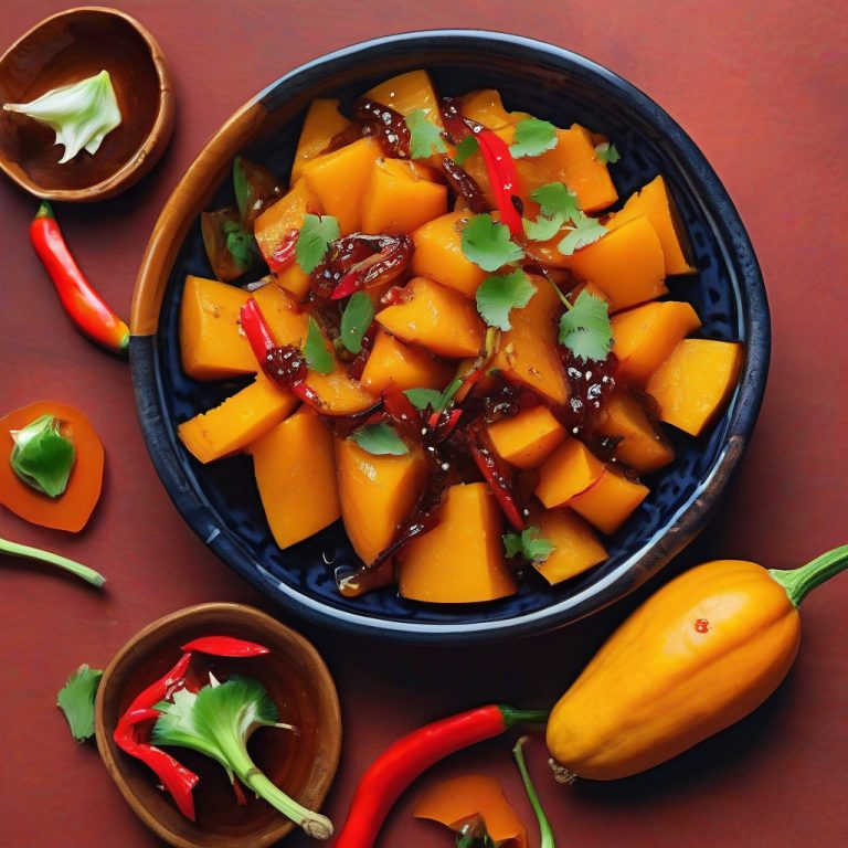 Butternut Squash Chinese Recipe: Stir-Fried with Savory Soy Sauce - 90 ...