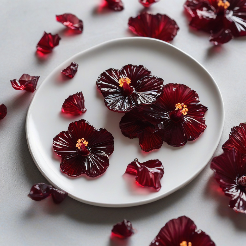 Candied Hibiscus Recipe: Sweet Floral Delight for Desserts - 90 Recipes
