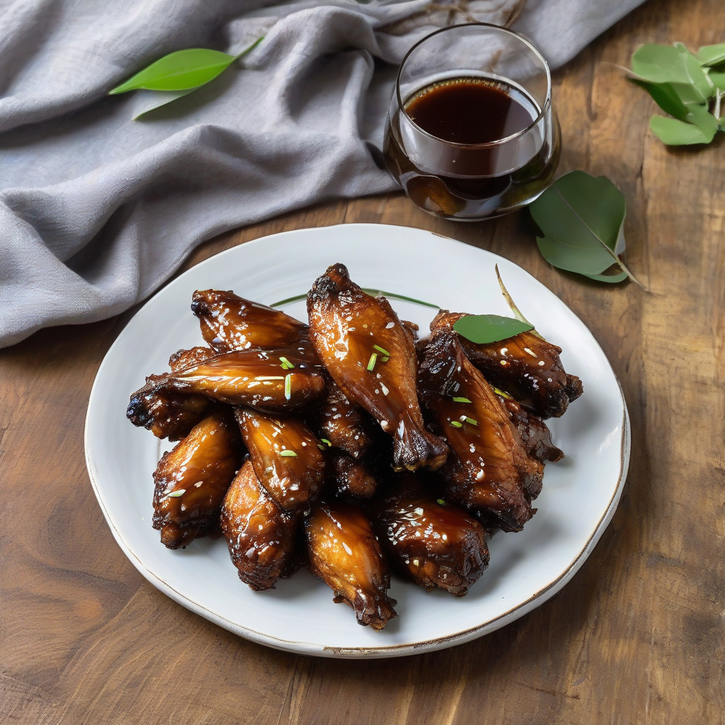 Chicken Adobo Wings Recipe: Crispy Filipino-Style Party Favorite - 90 ...