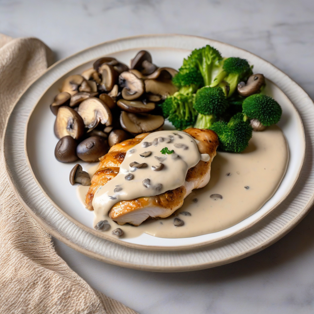 Chicken Alexander Recipe: Creamy Mushroom Chicken Delight - 90 Recipes