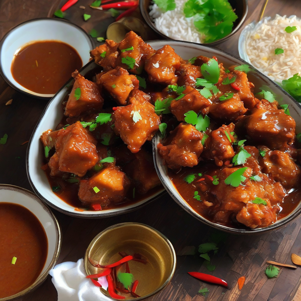 Chicken Manchurian Gravy Recipe: Spicy Indo-Chinese Fusion Delight - 90 ...