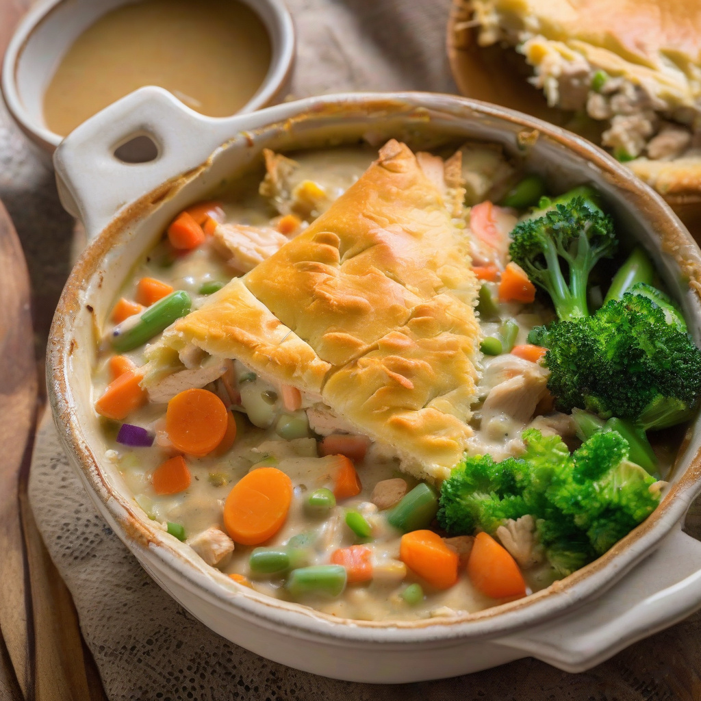 Chicken Pot Pie from Scratch Recipe: Flaky Crust and Hearty Filling ...