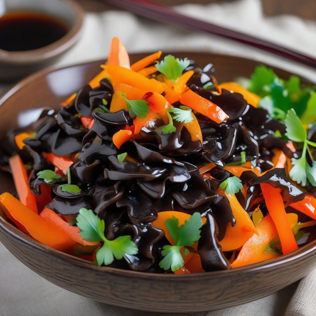 Chinese Black Fungus Recipe: Umami-Rich Stir-Fry Delight - 90 Recipes