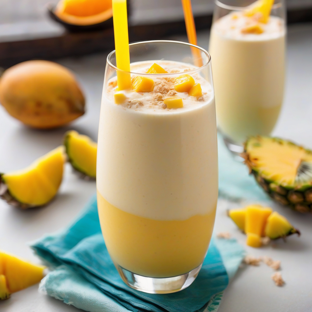 Chipotle Chicken Club Tropical Smoothie Recipe: Spicy Tropical Bliss in ...