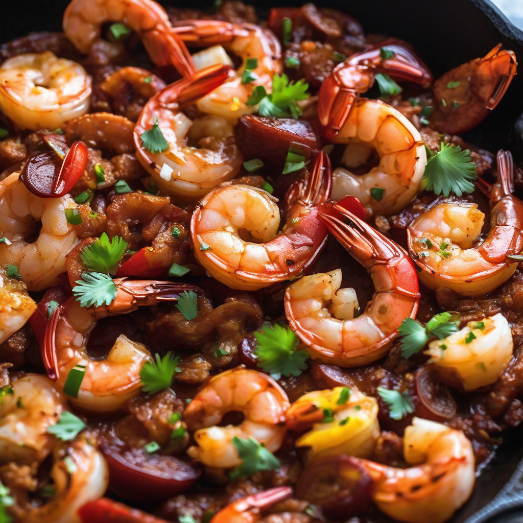 Chorizo and Shrimp Recipe: Spicy Seafood Delight in 20 Minutes - 90 Recipes