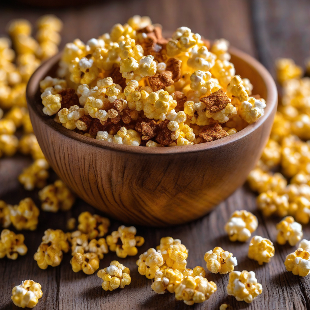 Cinnamon Puff Corn Recipe: Sweet & Crunchy Snack Delight - 90 Recipes