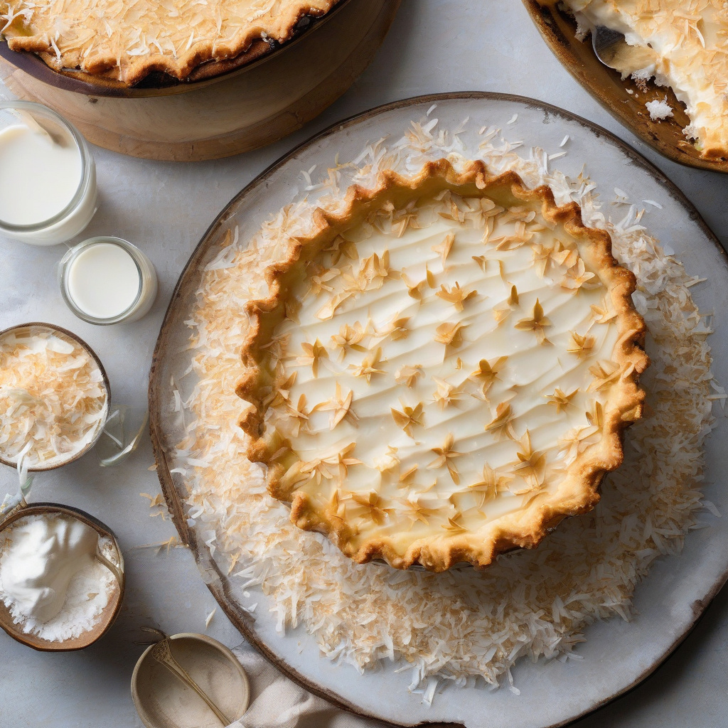 Cocos Harvest Pie Recipe: Coconut Cream Filled Masterpiece - 90 Recipes