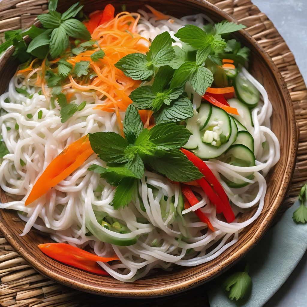 Cold Rice Noodle Recipe: Refreshing Summer Salad in Minutes - 90 Recipes