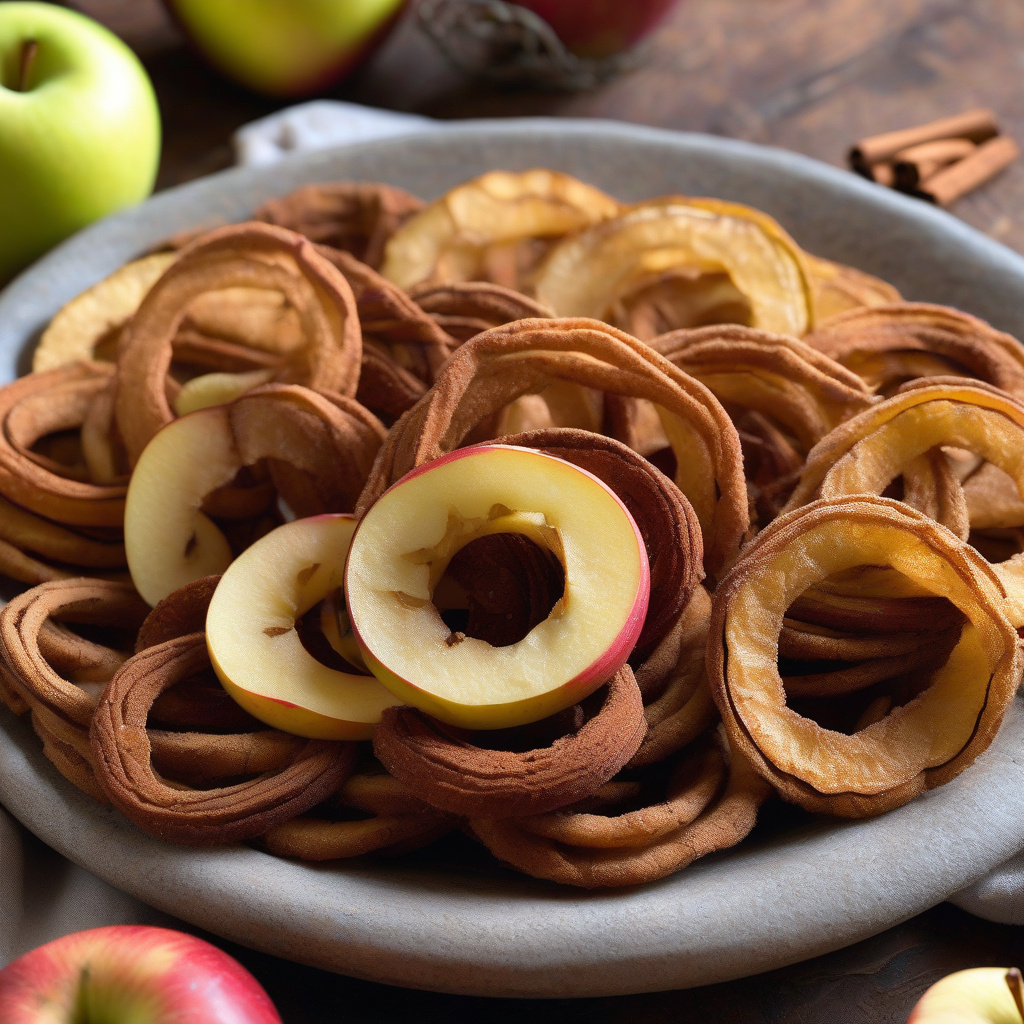 Dried Apple Rings Recipe: Crunchy Homemade Snack - 90 Recipes