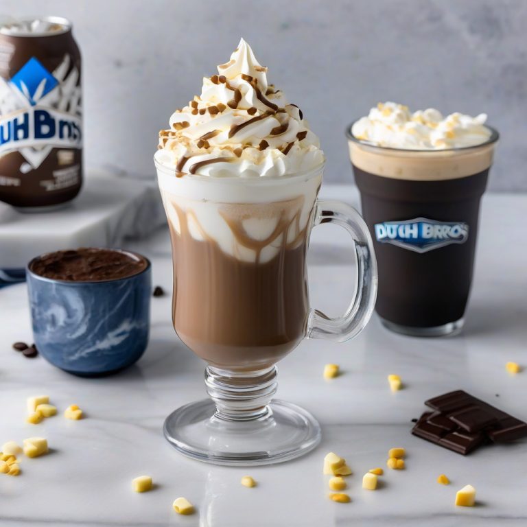 Dutch Bros White Chocolate Mocha Recipe: Creamy Coffeehouse Copycat ...