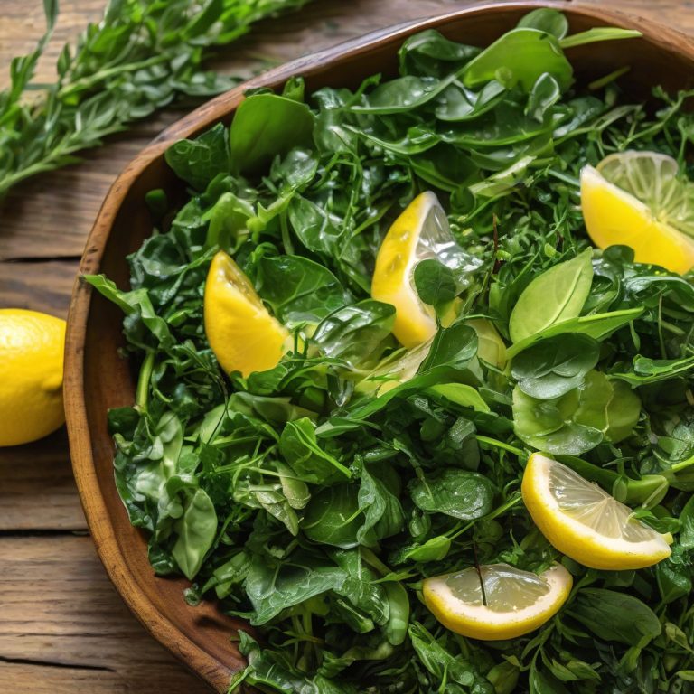 First Watch's Lemon Dressed Greens Recipe: Fresh Twist on Healthy Salad ...
