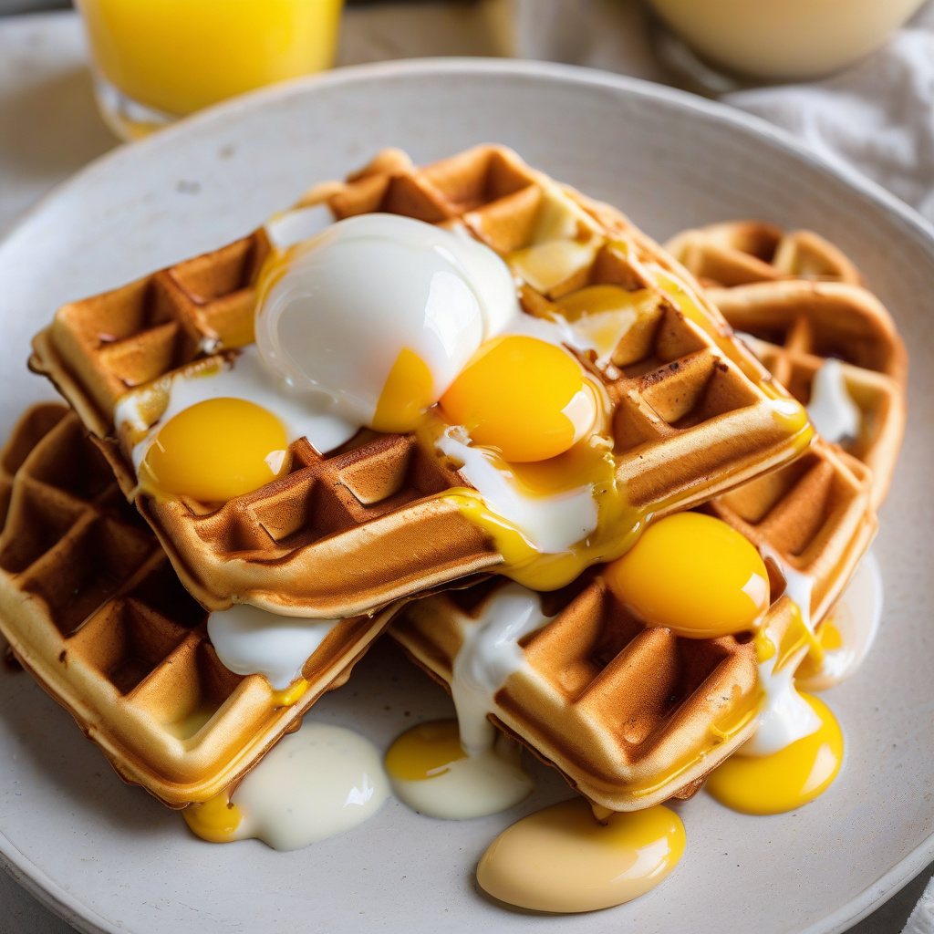 Flavored Waffles Recipe: Crispy Edges and Fluffy Centers - 90 Recipes