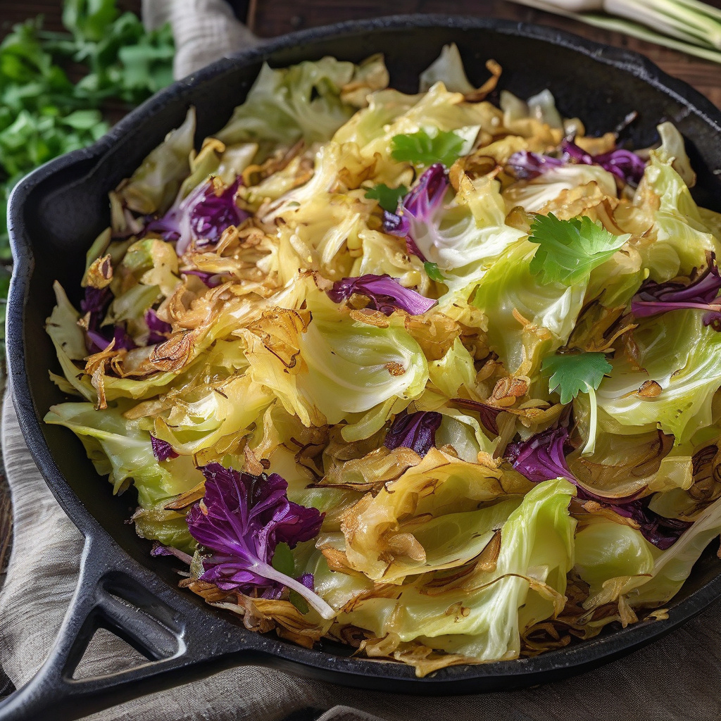 Fried Cabbage Recipe No Meat: Crispy Comfort in 20 Minutes - 90 Recipes