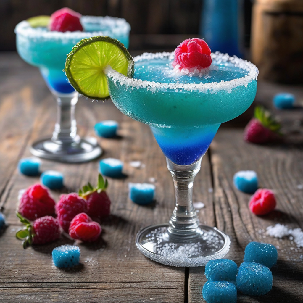 Frozen Blue Raspberry Margarita Recipe: Refreshing Summer Cocktail ...