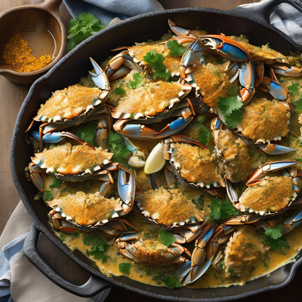 Garlic Blue Crab Recipe: Succulent Crustacean Delight - 90 Recipes