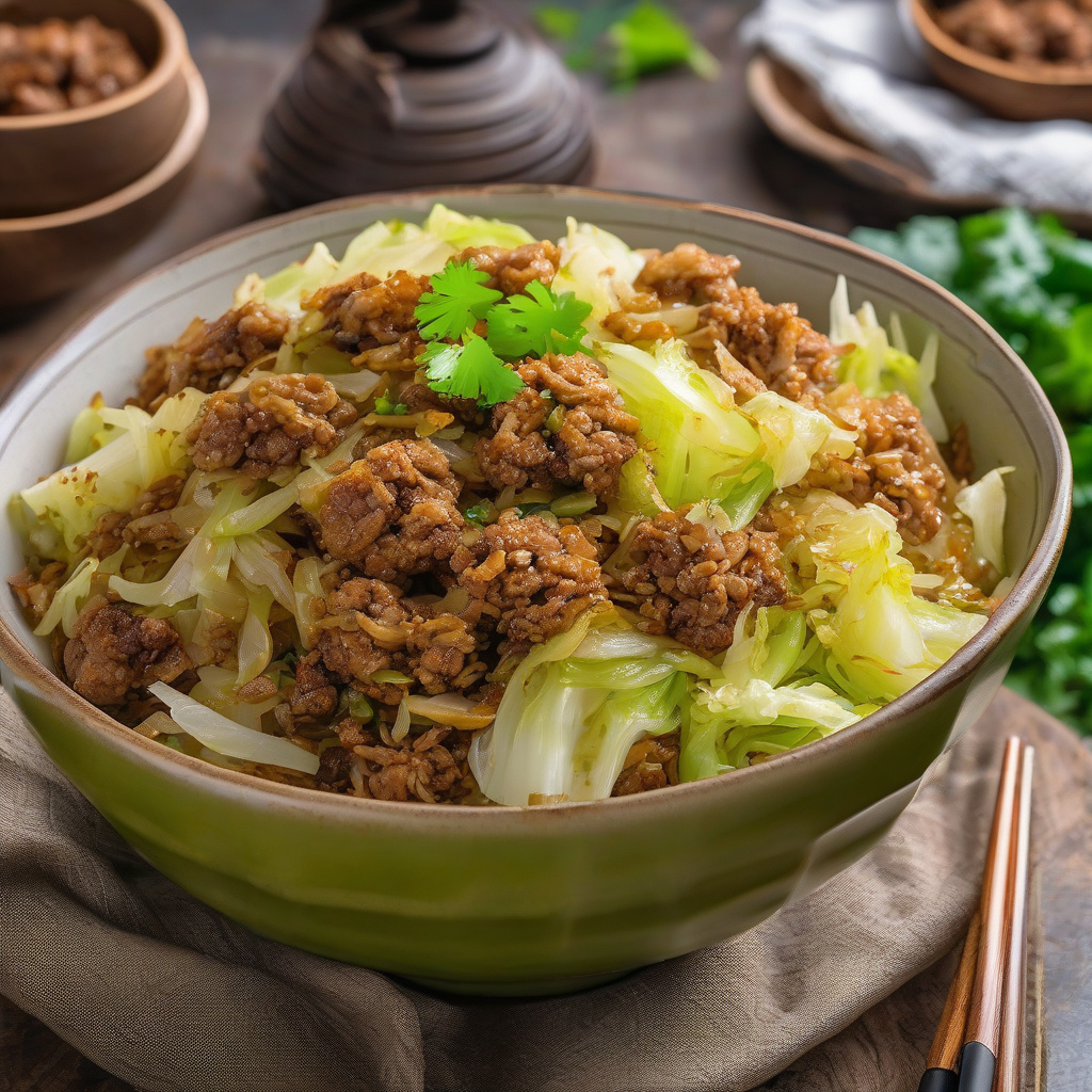 Ground Pork and Cabbage Recipe: Hearty Comfort Food - 90 Recipes