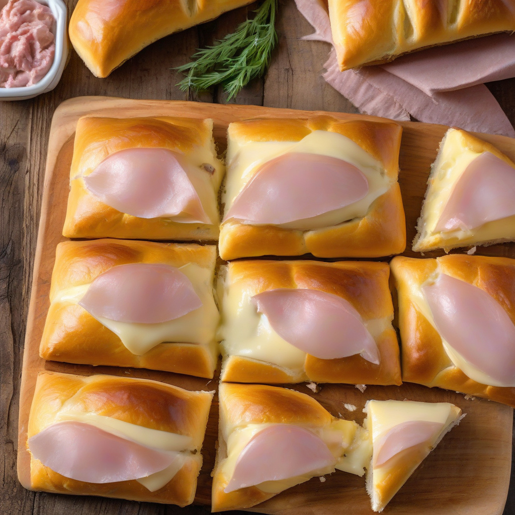 Ham and Cheese Kolache Recipe: Flaky Pastry Pockets Filled Perfectly ...