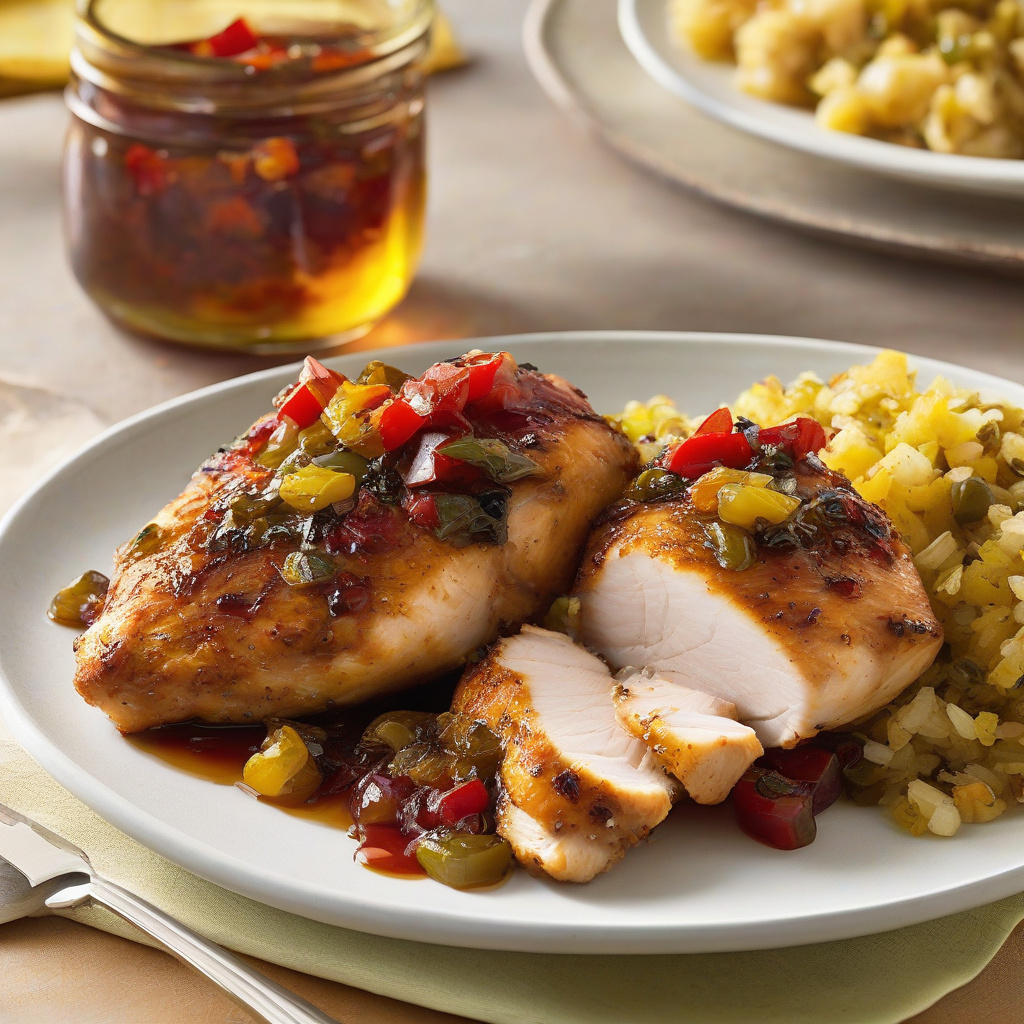 Harry and David's Pepper and Onion Relish Chicken Recipe: Flavorful ...