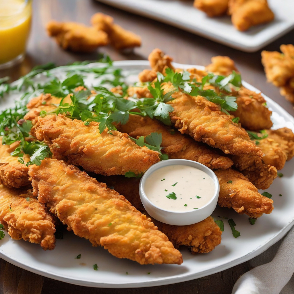 Houston's Chicken Tenders Recipe: Crispy Outside, Tender Within - 90 ...