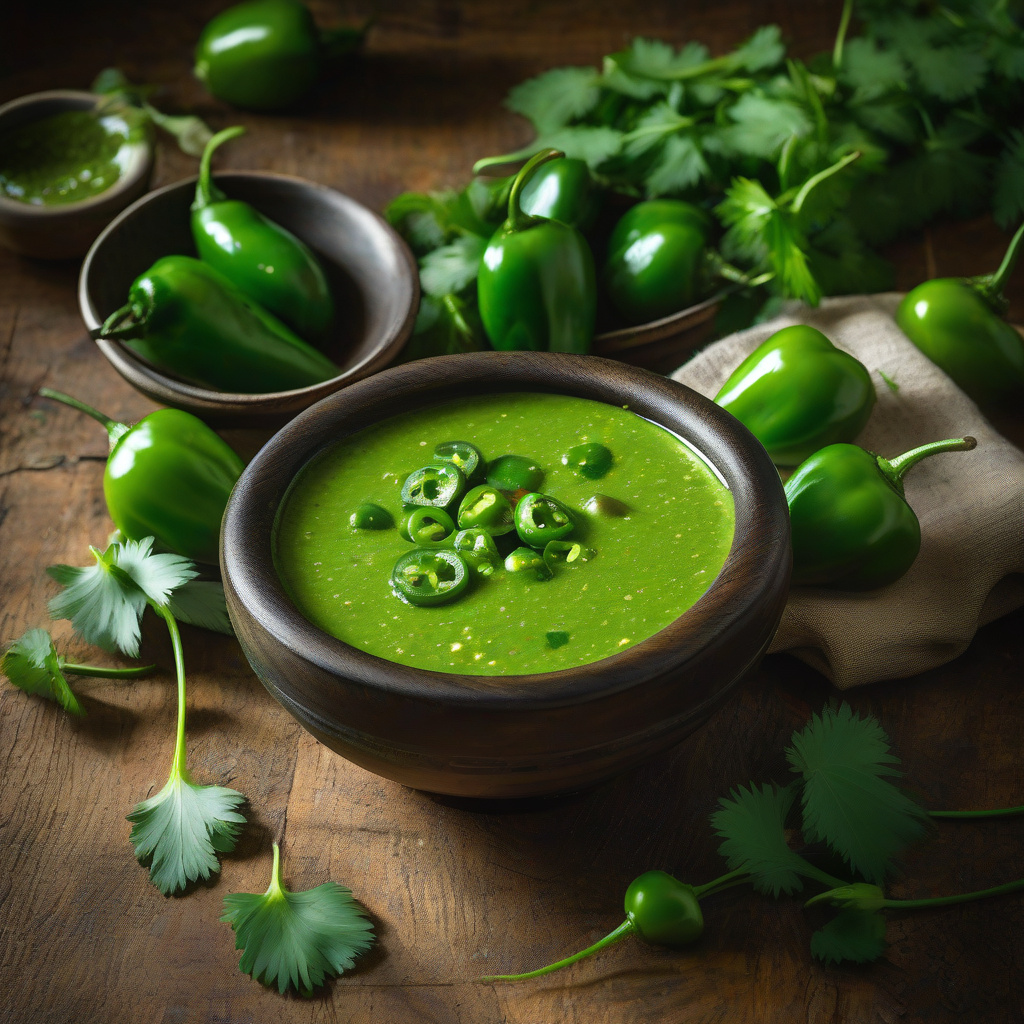 Jalapeno Tree Green Sauce Recipe: Spicy Cilantro Condiment Perfection ...