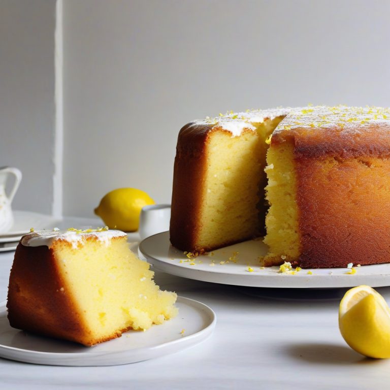 Jamie Oliver's Lemon Yogurt Cake Recipe: Bright Sunshine in Every Moist ...