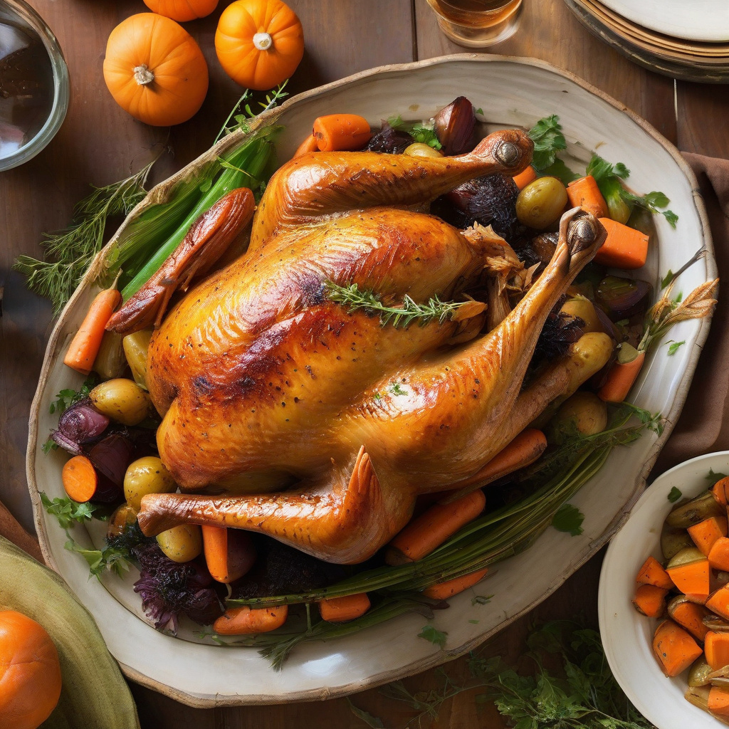 Julia Child's Turkey Recipe: Golden-Brown Holiday Masterpiece - 90 Recipes