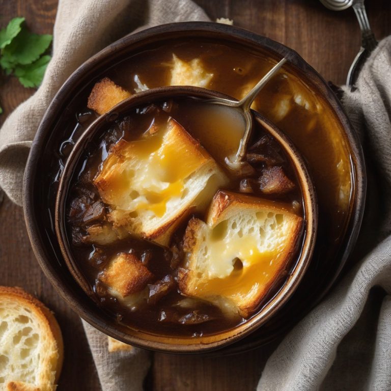 La Madeleine French Onion Soup Recipe: Caramelized Onions and Rich ...