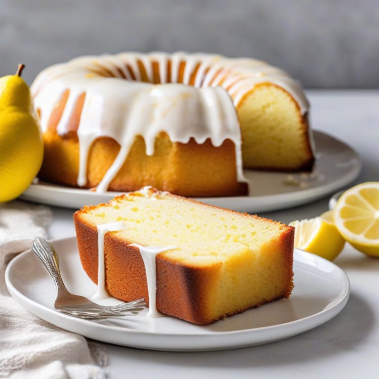 Lemon Glaze Recipe for Pound Cake: Sweet Citrus Finish - 90 Recipes