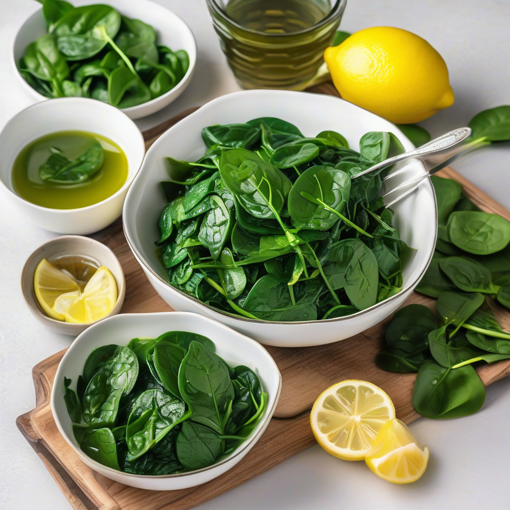 Lemon Spinach Recipe: Bright & Fresh Side Dish - 90 Recipes