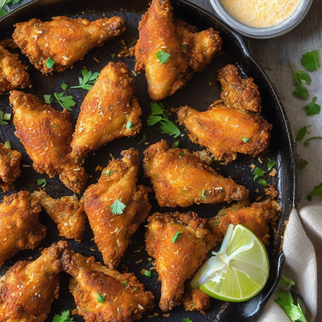 Little Caesars Garlic Parmesan Wings Recipe: Crispy Restaurant-Style ...