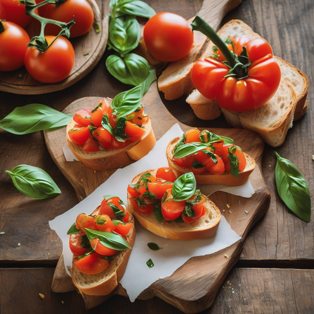Maggiano's Bruschetta Recipe: Toasted Italian Bread with Fresh Tomatoes ...