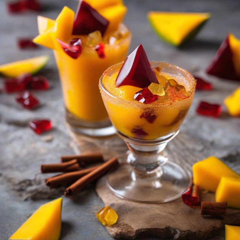 Mango Mexican Candy Shot Recipe: Tropical Fruit Dessert Shots - 90 Recipes