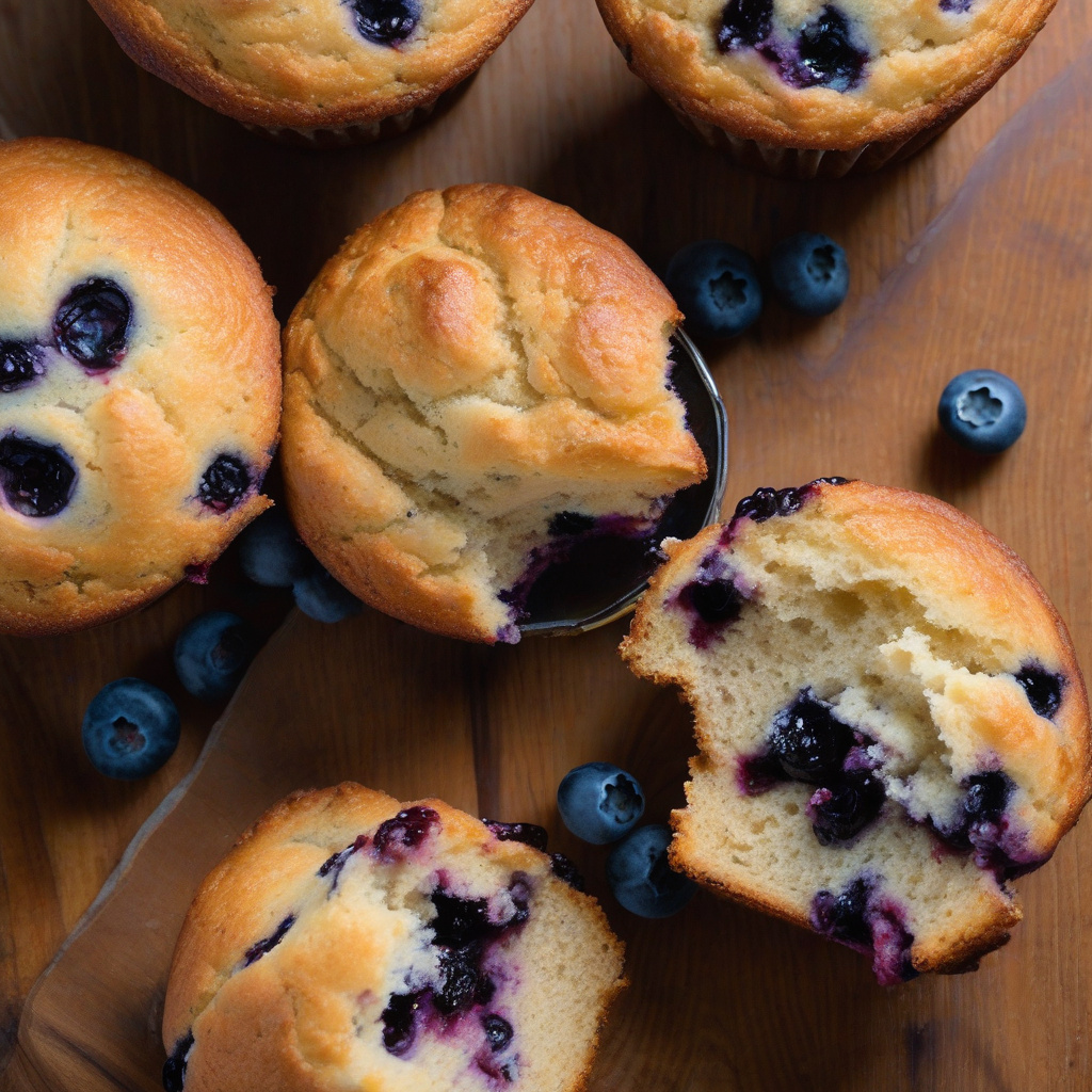 Mimi's Cafe Blueberry Muffin Recipe: Fluffy, Buttery, and Bursting with ...