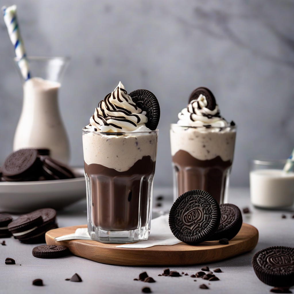 Oreo Cheesecake Milkshake Recipe: Creamy Dessert Drink Bliss - 90 Recipes
