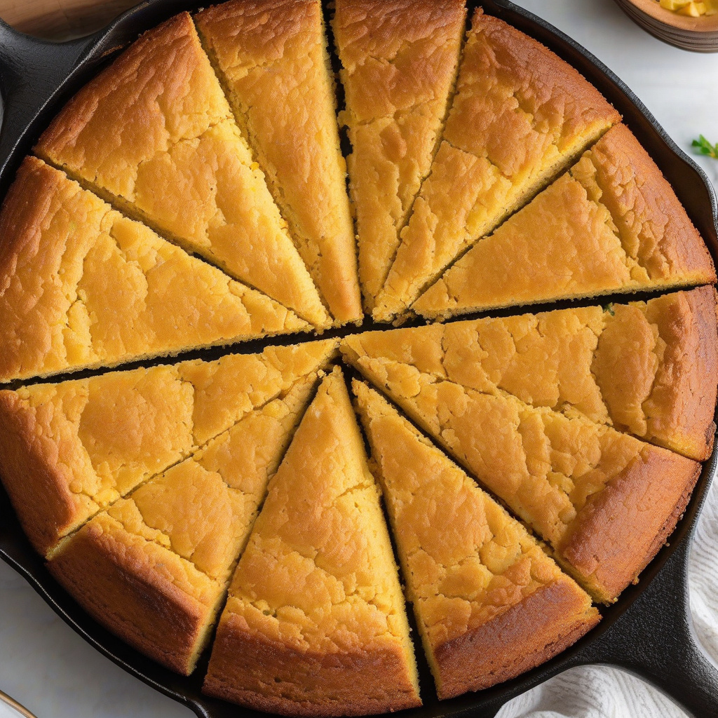 Quaker Cornmeal Cornbread Recipe: Golden Crust and Fluffy Center - 90 ...
