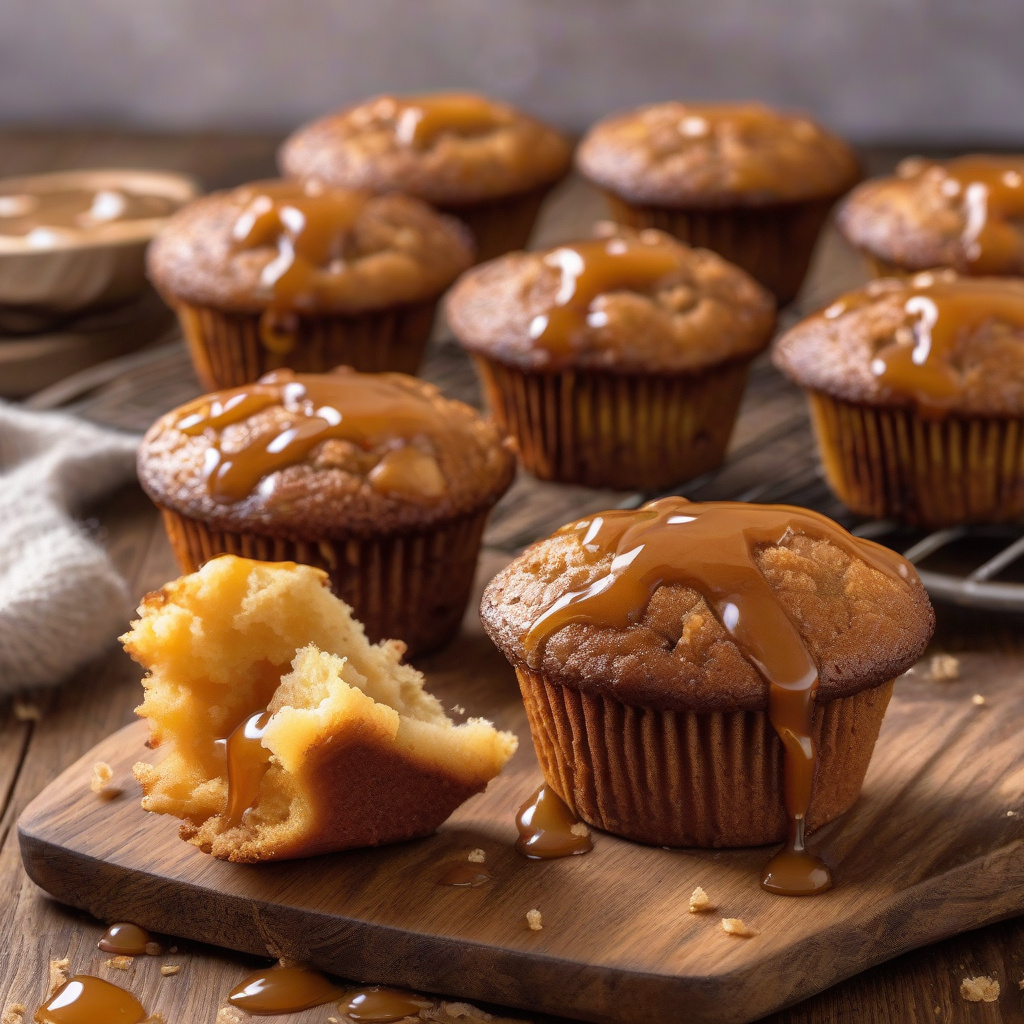 Scooter's Caramelicious Muffin Recipe: Gooey Caramel Delight - 90 Recipes