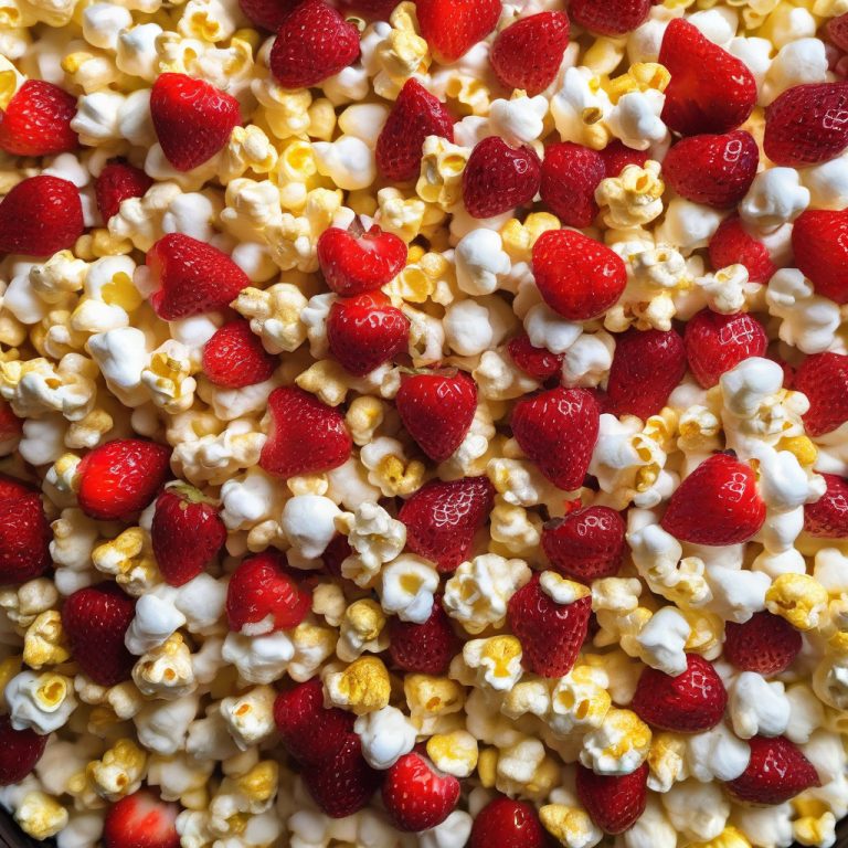 Strawberry Cheesecake Popcorn Recipe: Sweet & Crunchy Delight - 90 Recipes