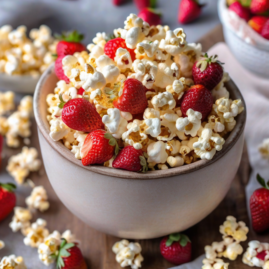 Strawberry Cheesecake Popcorn Recipe: Sweet Surprise Snack - 90 Recipes
