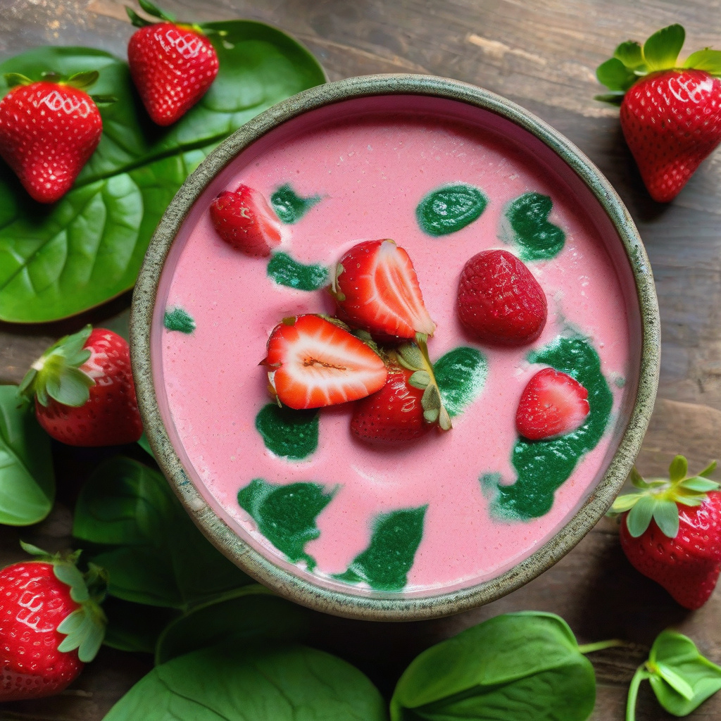 Strawberry Hulk Recipe: Vibrant Green Smoothie Surprise - 90 Recipes