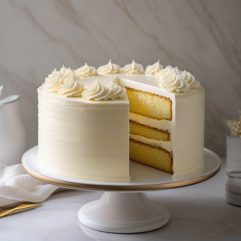 Susie Cakes' Vanilla Celebration Cake Recipe: Moist Layers and ...