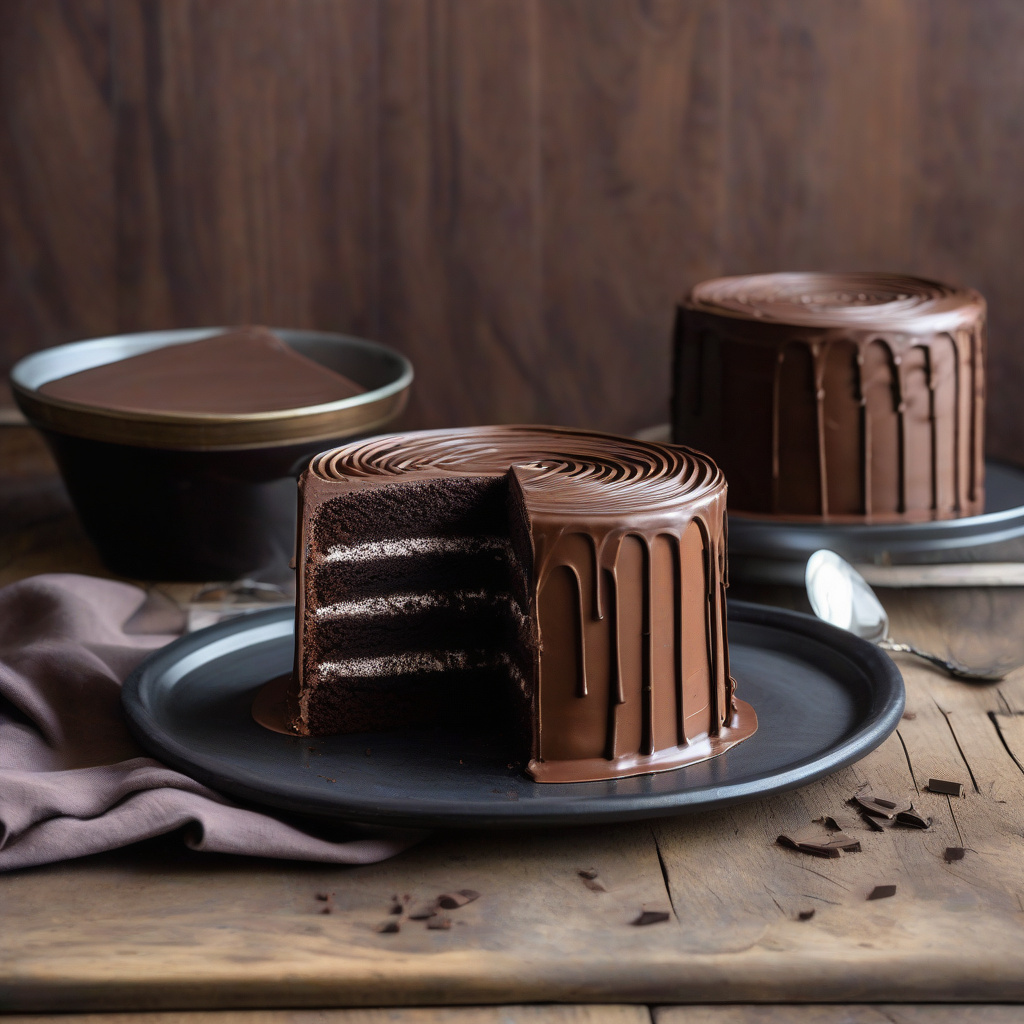 Triple Chocolate Tiger Cake Recipe: Moist, Rich, and Visually Stunning ...