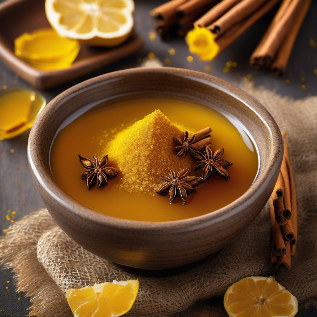 Turmeric Ginger Cinnamon Black Pepper Honey Recipe: Soothing Golden ...