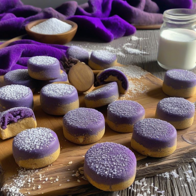 Ube Polvoron Recipe: Filipino-Style Crumbly Delight - 90 Recipes