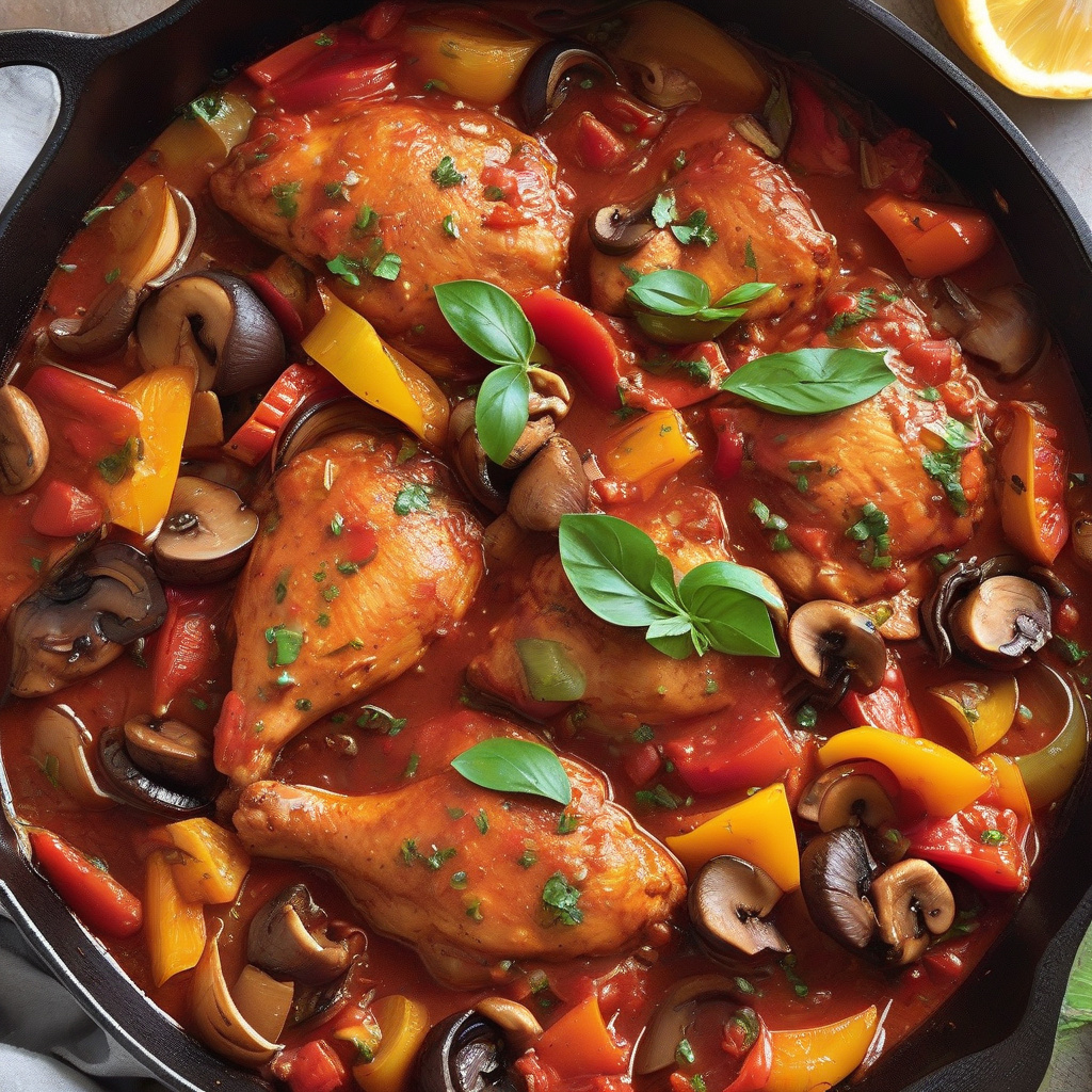 Wegmans Chicken Cacciatore Recipe: Hunter-Style Chicken Delight - 90 ...