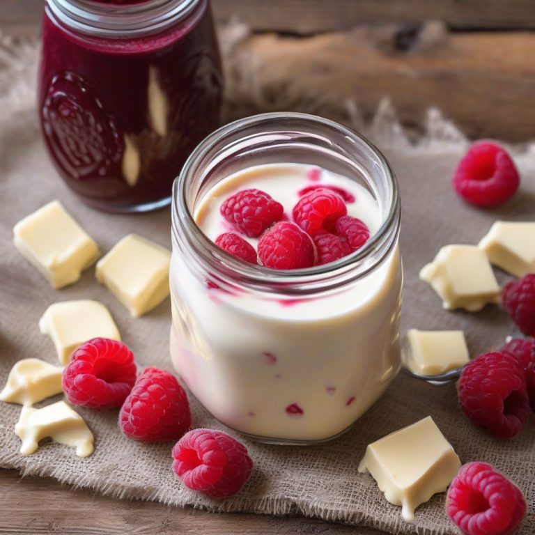 White Chocolate Raspberry Creamer Recipe: Rich Coffee Flavor Boost - 90 ...
