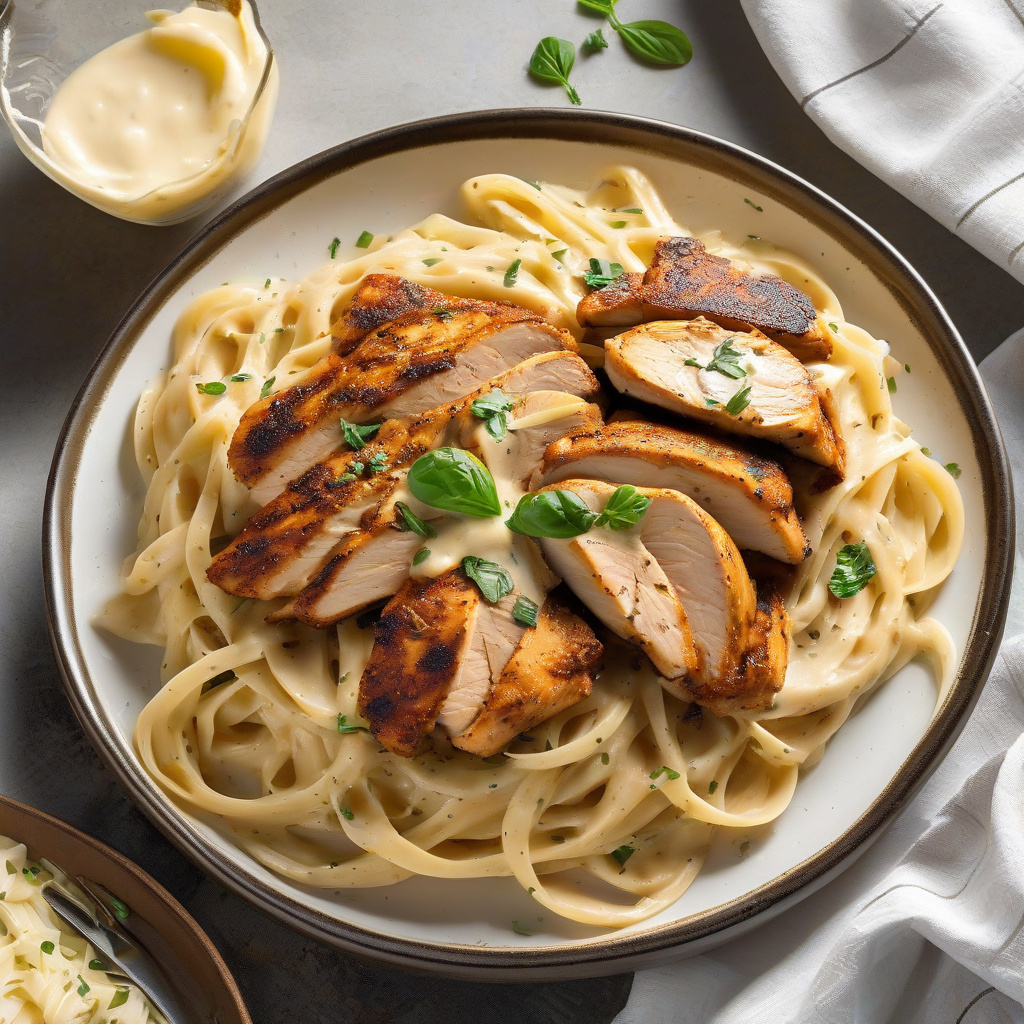 Zatarain's Blackened Chicken Alfredo Recipe: Spicy Cajun Cream Sauce ...