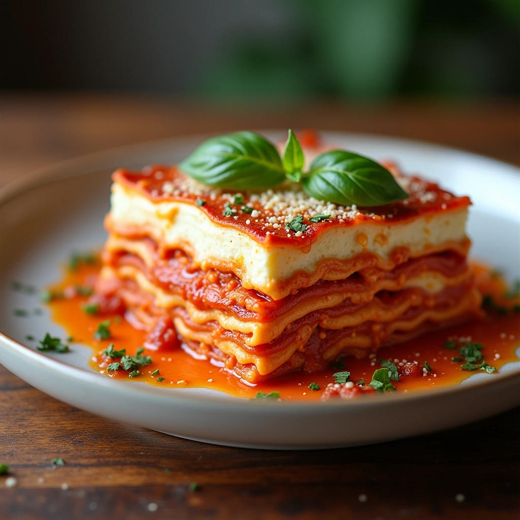 American Beauty Red and White Lasagna Recipe: Layered Pasta Perfection ...