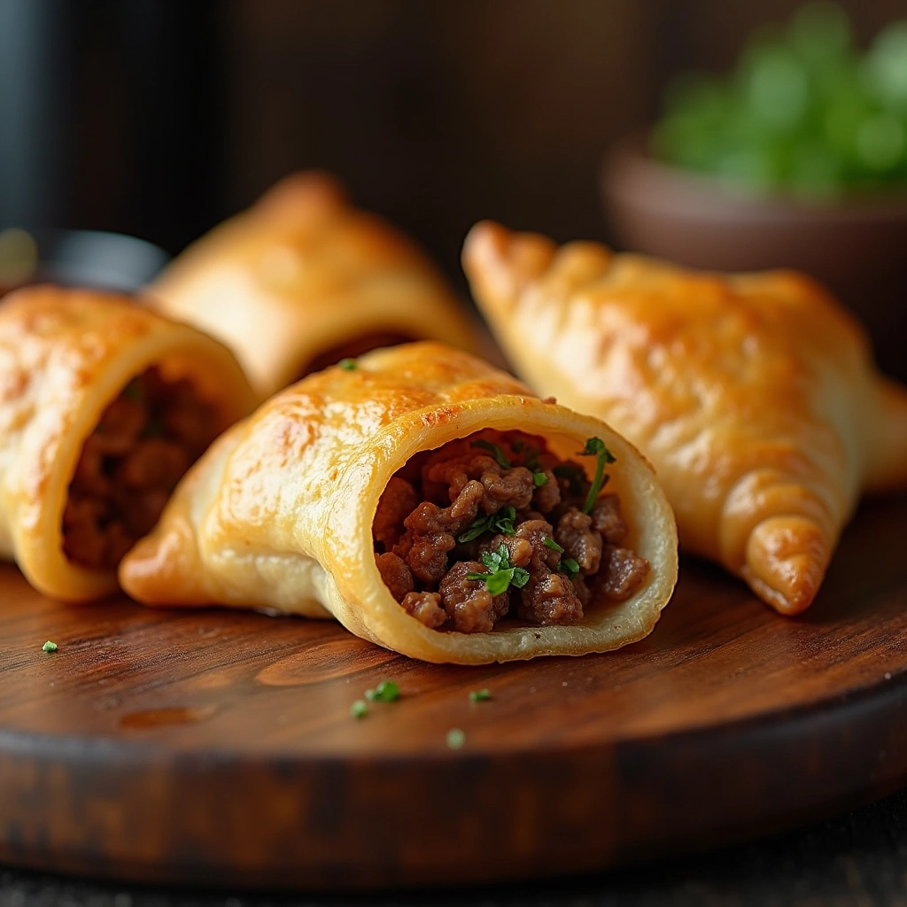 Beef Pockets Recipe: Tender Filling in Flaky Pastry - 90 Recipes